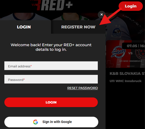 HOW DO I CREATE AN ACCOUNT? – RED+